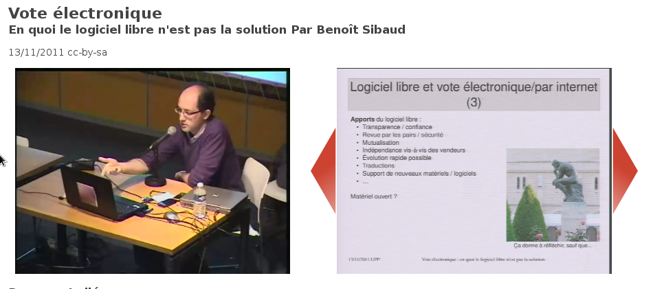 Le vote électronique. En quoi le logiciel libre n'est pas la solution ...